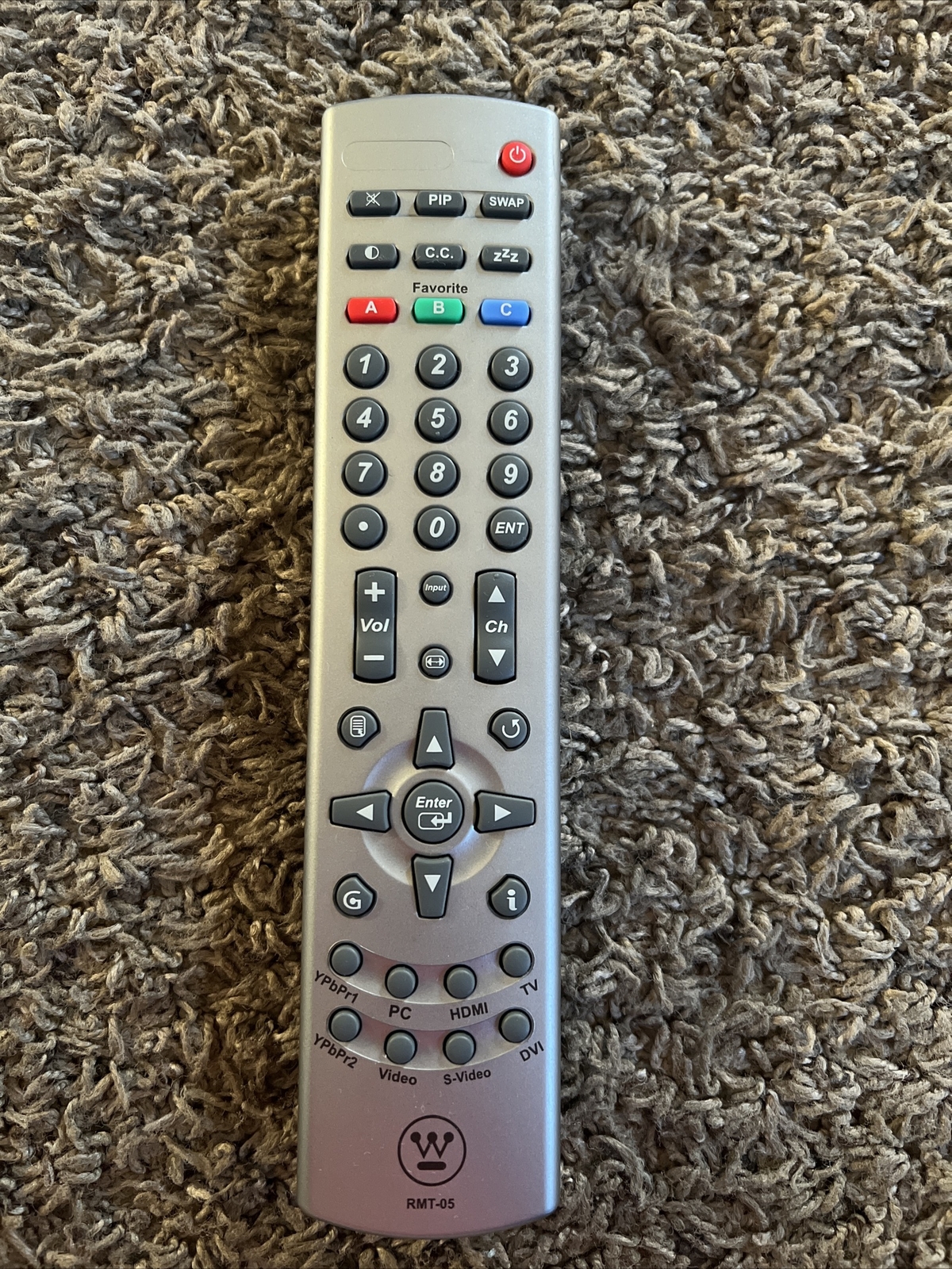 Westinghouse RMT-05 TV Remote Control OEM | eBay