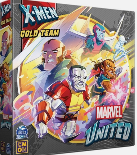 Gold Team X-Men Marvel United Board Game CMON | eBay