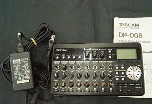 JUNK TASCAM DP-008 Digital 8-Track Pocket studio Multitrack Recorder ...