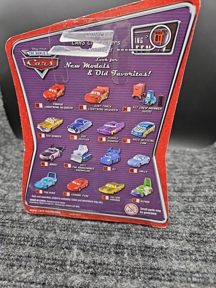 Disney Pixar Cars Supercharged Yeti Snow Plow NIB | eBay