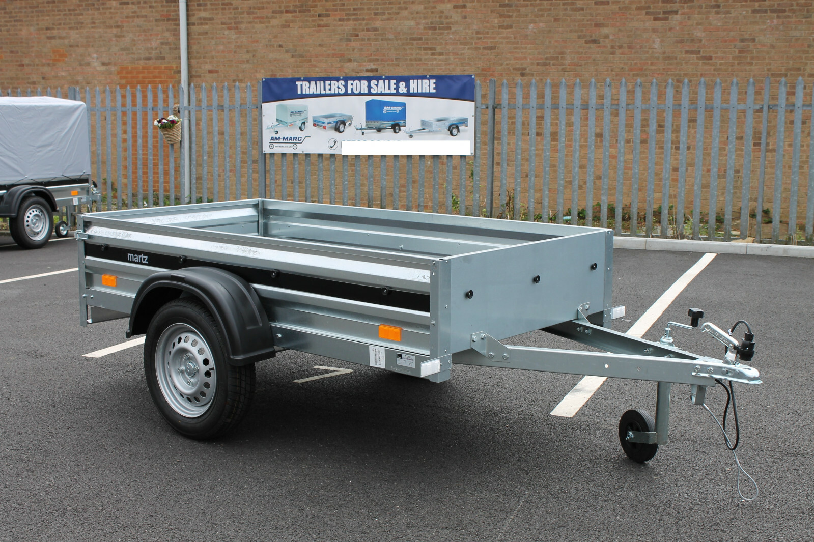 New Car Trailer Camping Box Unbraked 750kg | eBay UK
