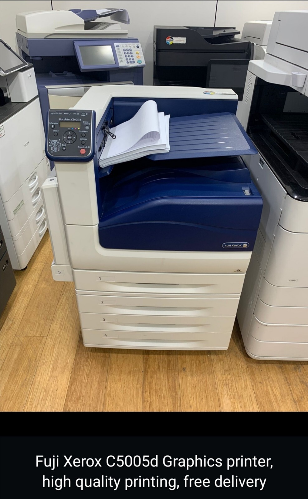 Fuji Xerox C5005d Graphics printer, high quality printing, free ...