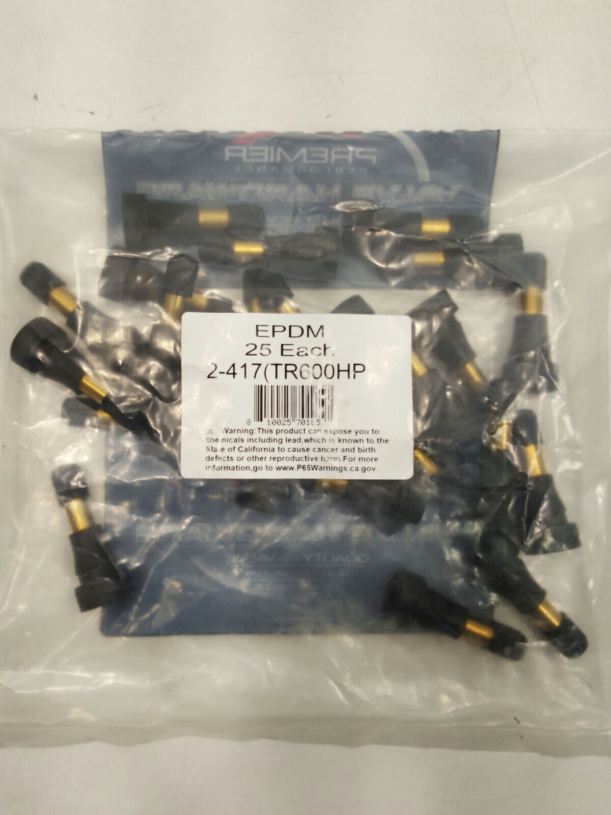 Pack Of 25 Premier Performance High Pressure Valve Stems 2-417 TR600HP ...