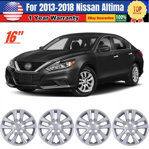 16" Hubcaps Wheel Covers For 2013-2018 Nissan Altima 16inch Steel Rim ...