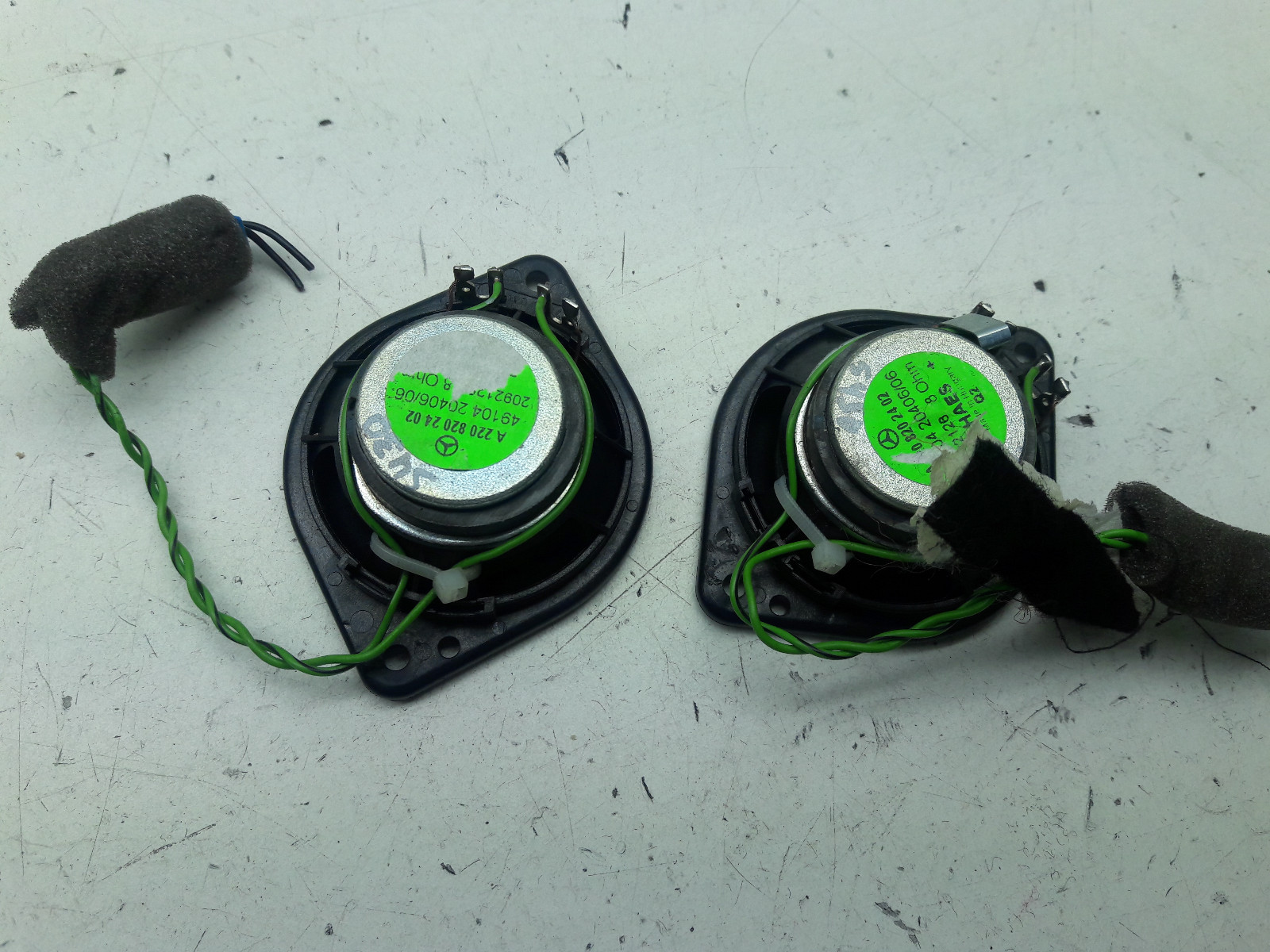 01-05 MERCEDES C-CLASS PANEL SPEAKERS TWEETER A2208202402 OEM MX9 | eBay