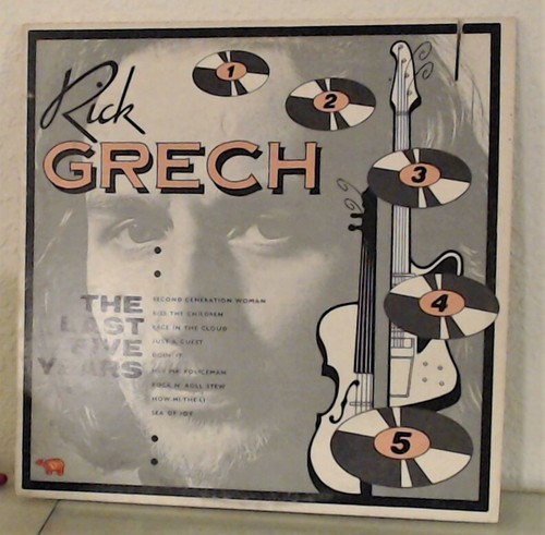 Rick Grech: "The Last Five Years" LP RSO Records SO 876 | eBay