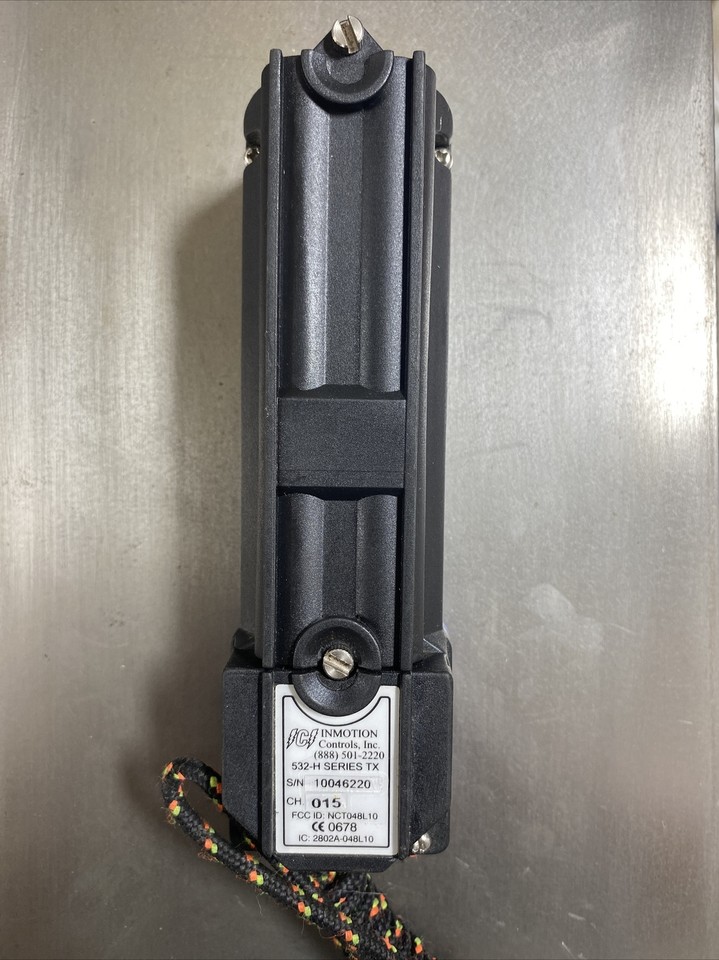 INMOTION Controls. Overhead Crane Radio Transmitter Control 532-H ...