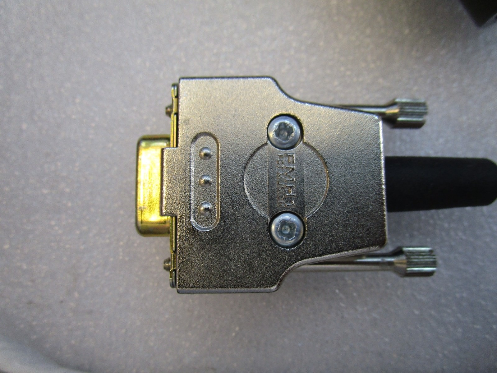 Three Amphenol circular MIL Spec 6-pin connectors 62IN-16F-10-6S See ...