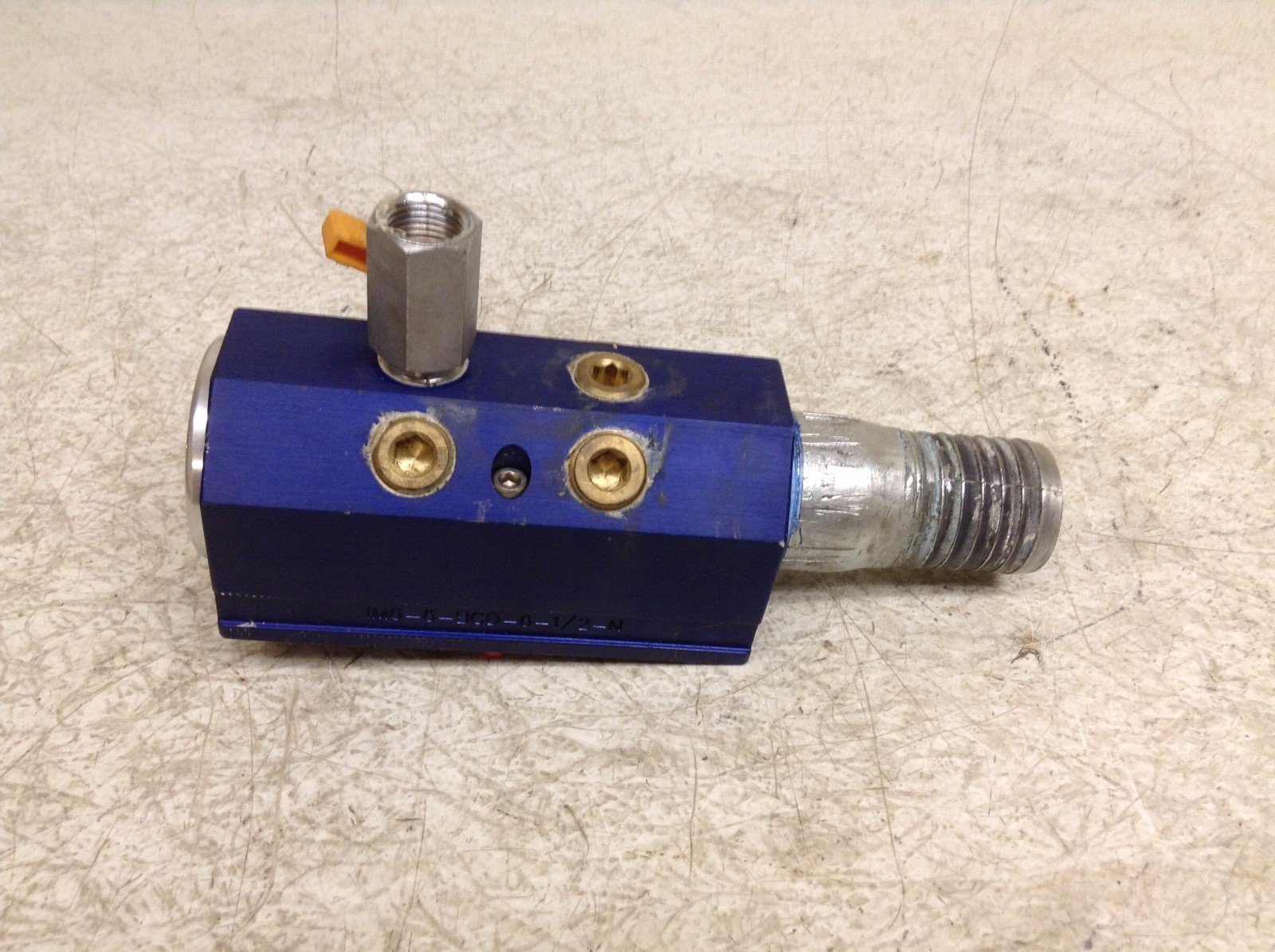 SmartFlow IM6-6-BCD-6-1/2-N Aluminum Manifold IM66BCD612N Smart Flow ...