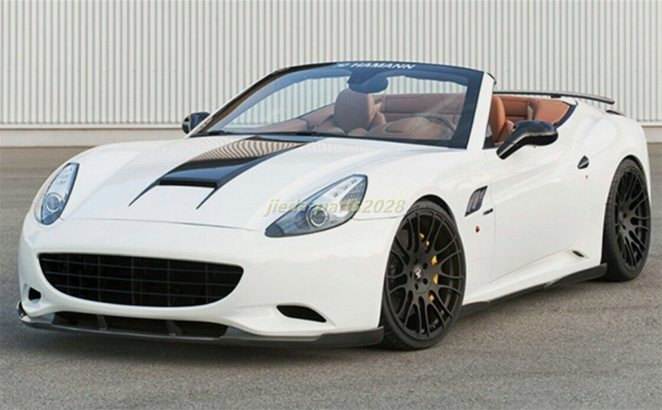 for Ferrari California 2009-14 real Carbon Fiber Front Lip Bumper ...