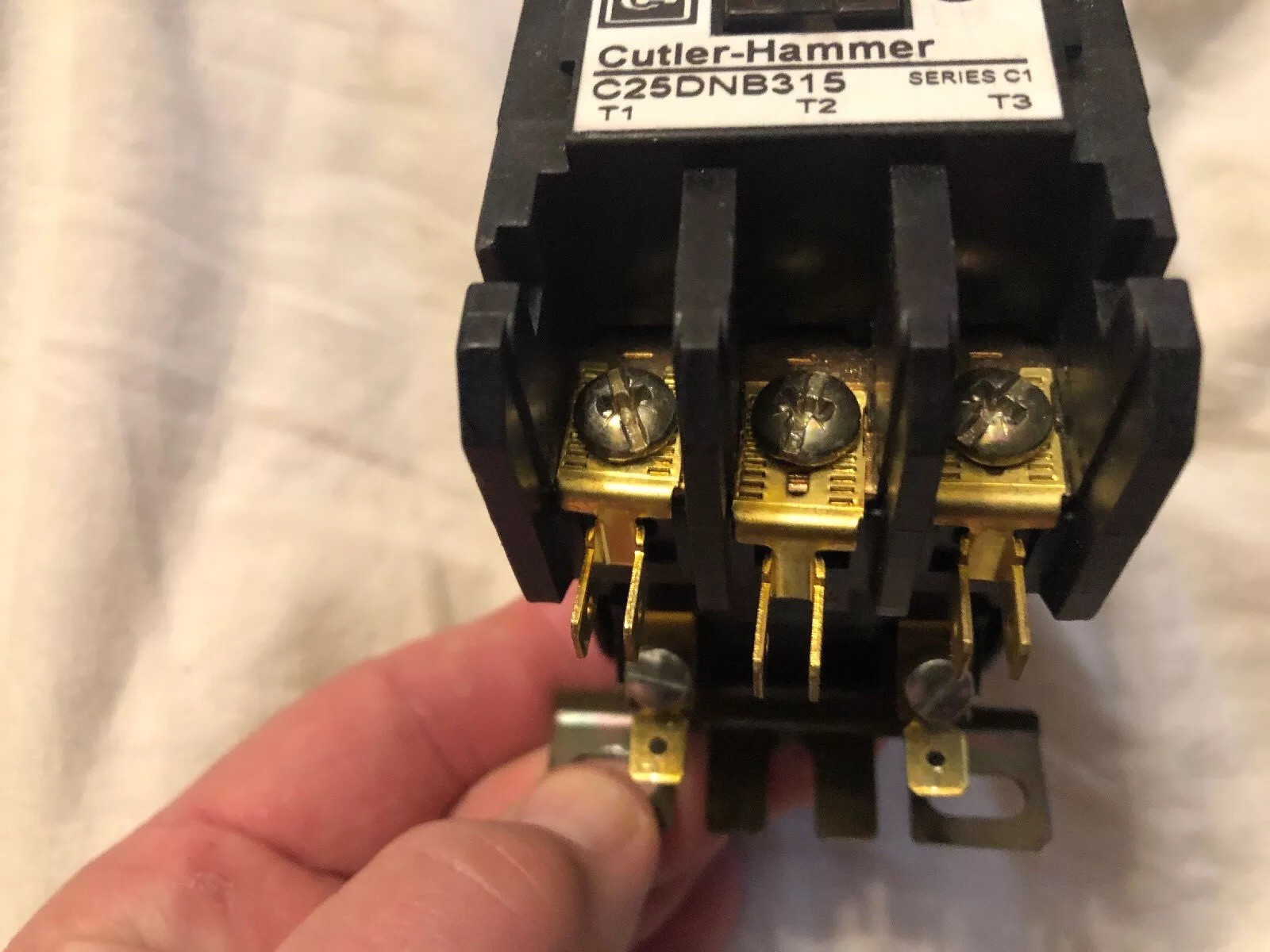 Eaton Cutler Hammer C25DNB315 Contactor 15A 3P 24V Coil Ser C1 | eBay