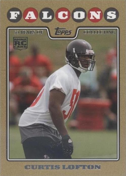 2008 Topps - Curtis Lofton #410 Gold Border /2008 (RC) for sale online ...