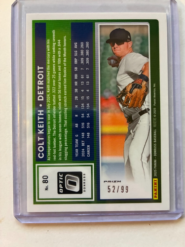 Carson Rucker 2025 Donruss Signature Series AUTO Detroit Tigers ...