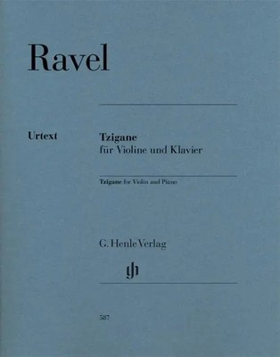 Ravel, Maurice - Tzigane for Violin and Piano | Jean-Francois Monnard ...