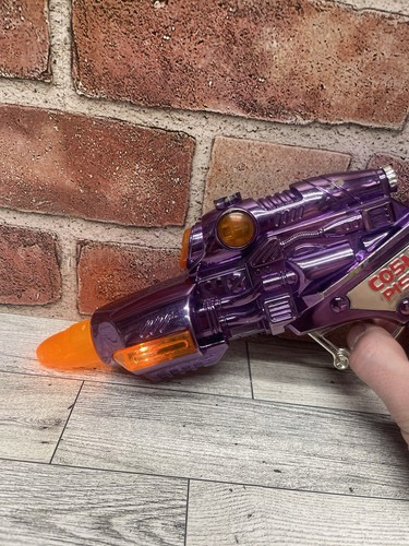 VINTAGE 90'S SPACE LASER GUN COSMIC CYBER PISTOL TESTED & WORKING | eBay