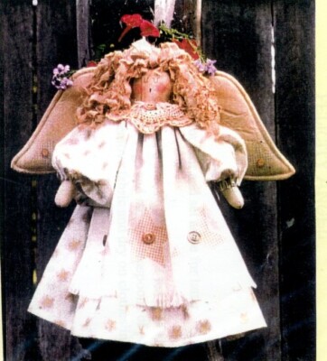 Uncut Craft Cloth Doll Pattern Felicity Xmas Angel approx size 30cm ...