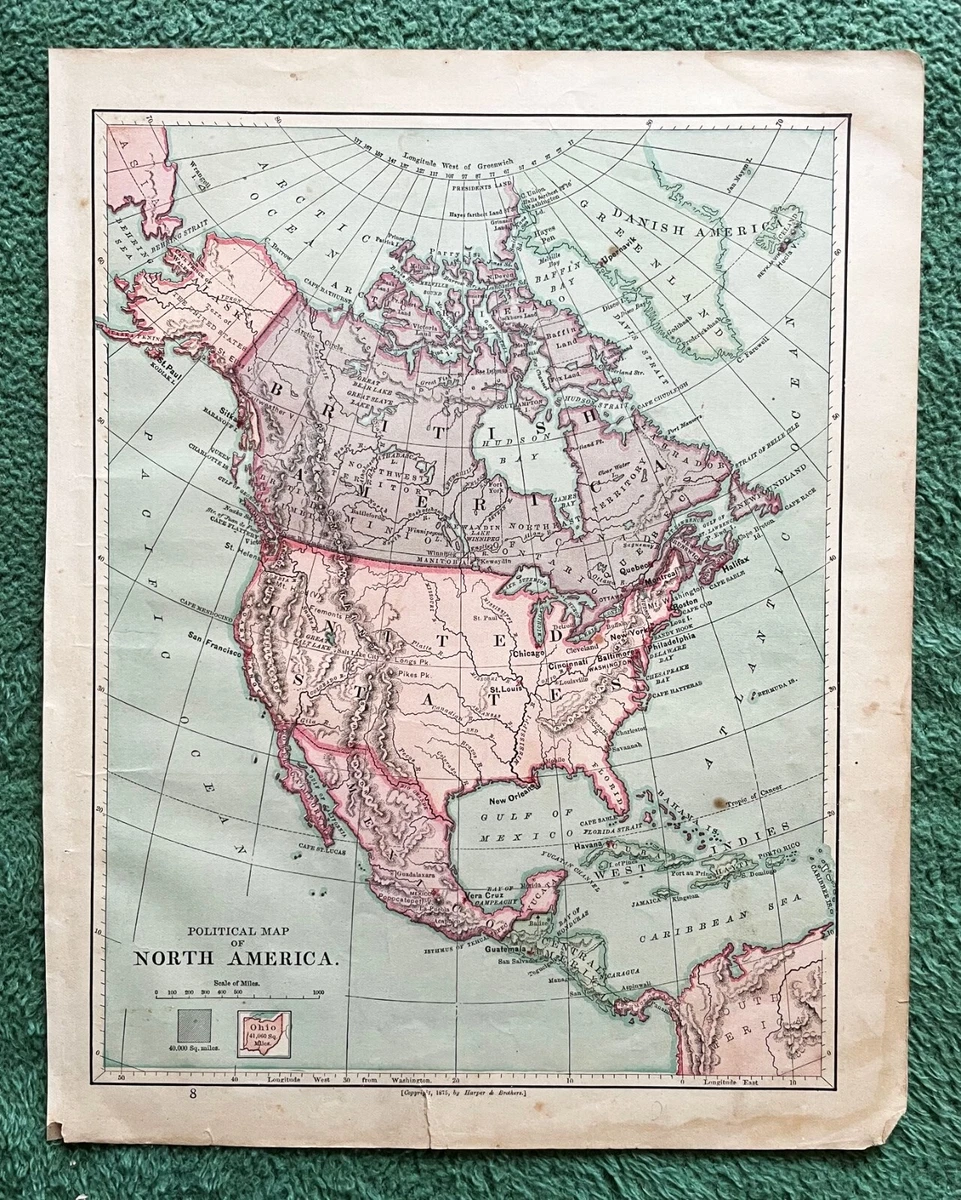 North America Political Map