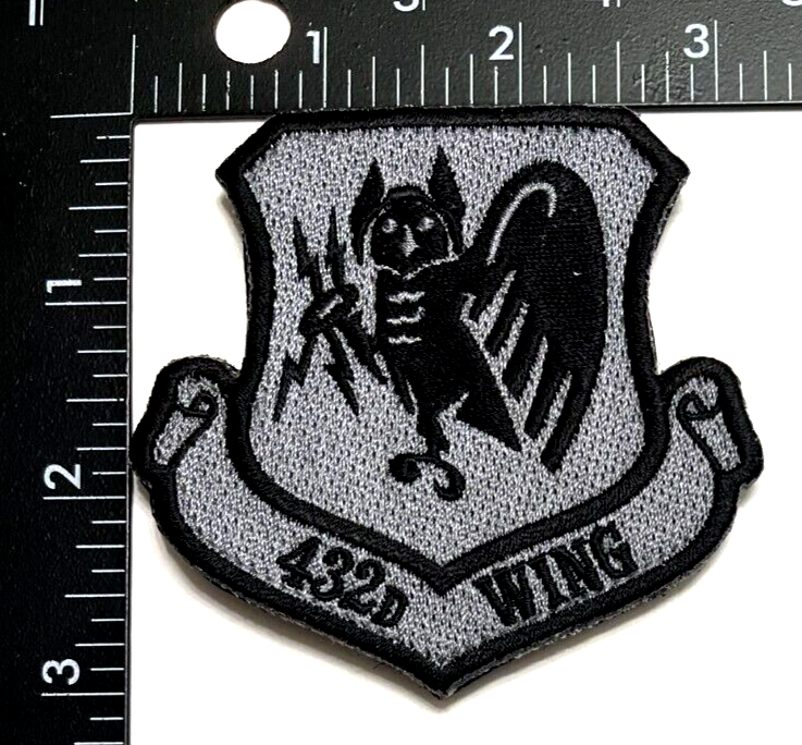 US AIR FORCE 432d WING PATCH (AFI) RECONNAISSANCE MQ-9 REAPERS & RQ-170 SENTINEL | eBay