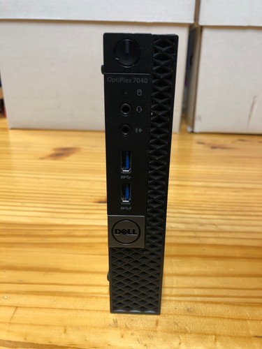 Dell Optiplex 7040 Micro 256GB, Intel Core i7 6700T CPU 2.80GHz 16GB ...