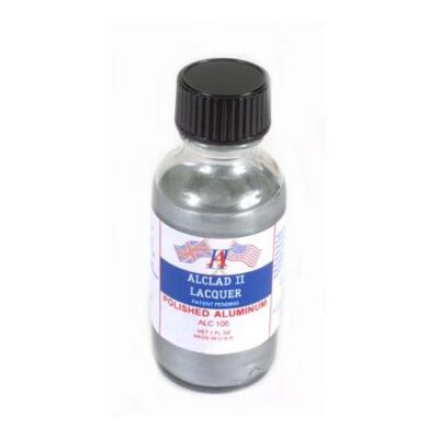 Alclad II Lacquers ALC105 Polished Aluminum 1oz RC Lexan Paint Bottle ...