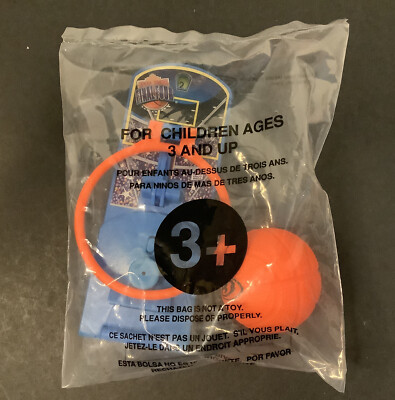 1998 Final Four NBA Toss N Score Basketball Toy Burger King Unopened | eBay