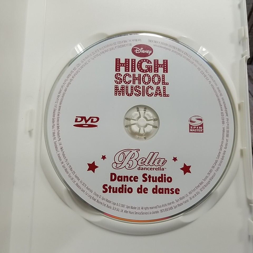 Disney Bella Dancerella: High School Musical (DVD, 2007) Spinmaster Ages 5+ | eBay