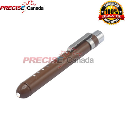 Medical Pen Torch Surgical Reusable neuro torch Pocket LED Light Brown ...