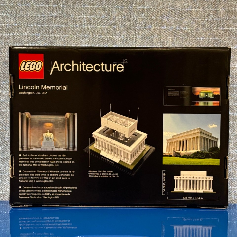LEGO Architecture Lincoln Memorial (21022) - NEW SEALED | eBay