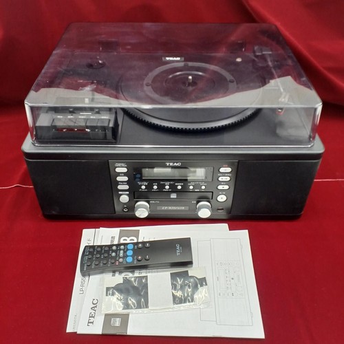 TEAC LP-R550USB-B CD Recorder Turntable Cassette Player Black 100V | eBay