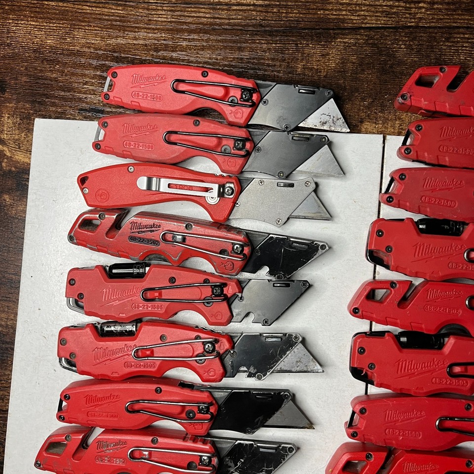 Lot of Milwaukee Box Cutters | eBay