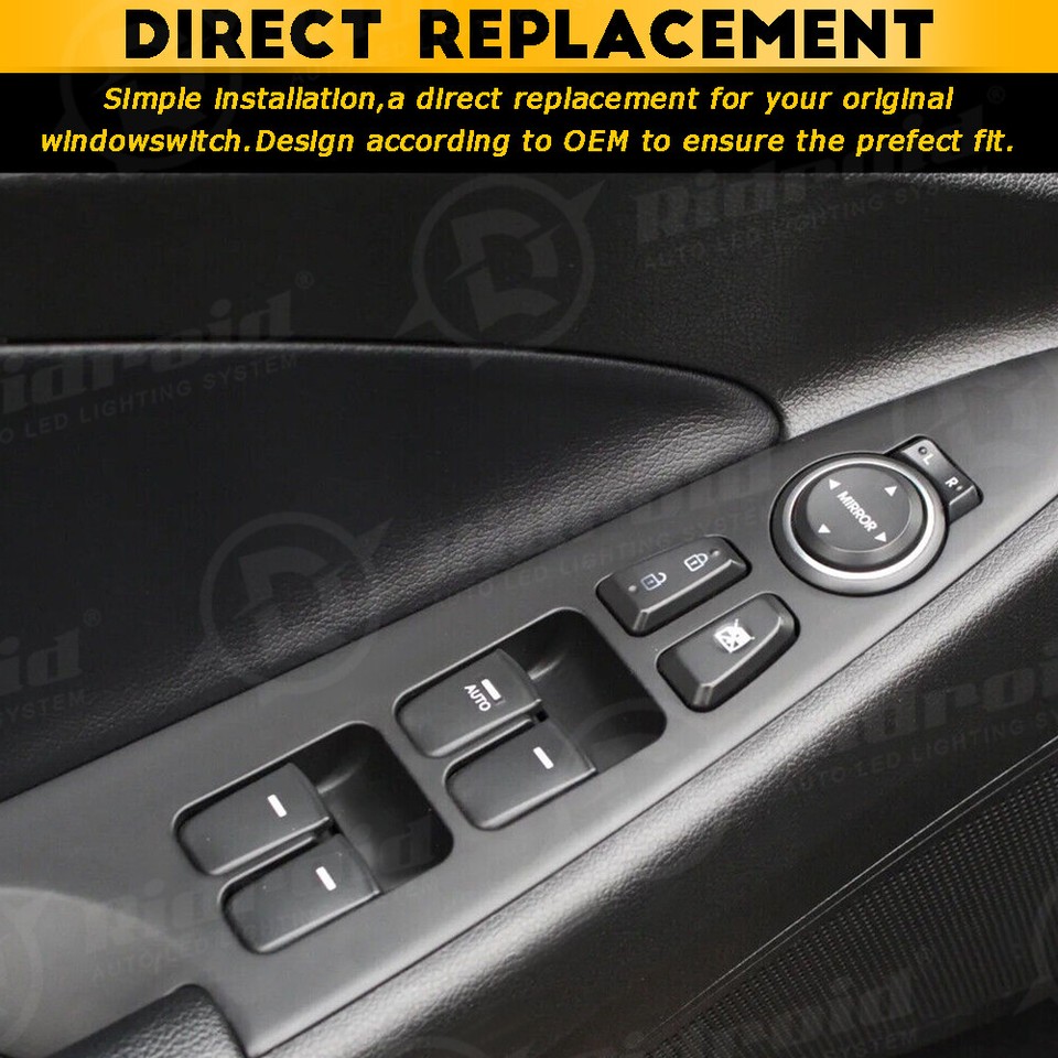 Front Left Driver Power Window Switch For Hyundai Sonata 93570-3S000 ...