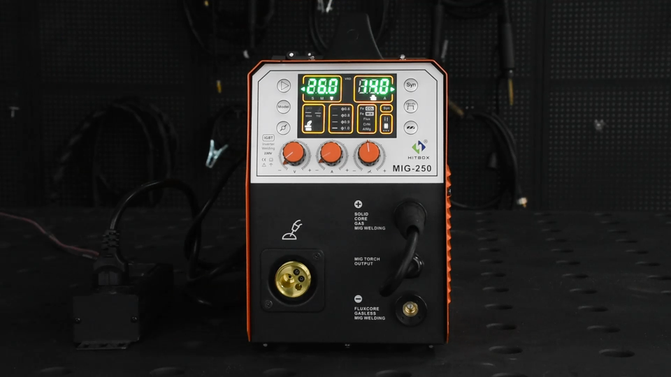 6IN1 Compact MIG Welder w/TIG Gun, Gas/Gasless MIG /Lift-TIG/MMA/Spool ...