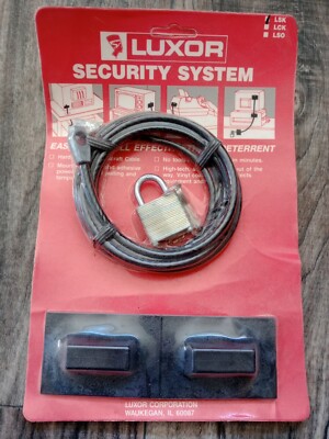 Luxor Computer Lock Security System | eBay