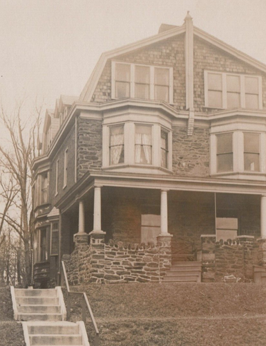 1913 Oneida Pennsylvania Home 2 Story White Border Unposted RPPC ...
