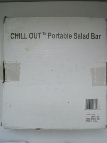 Chill Out Portable Salad Bar w/ Box Inflatable | eBay
