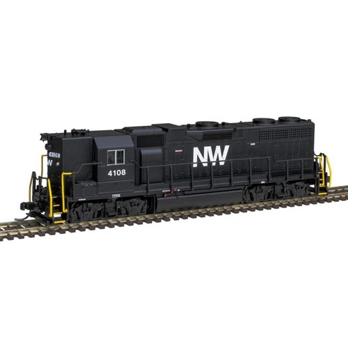 Atlas N Scale 40 005 615 EMD GP-38 HH Norfolk Western (NW) #4114 DCC ...