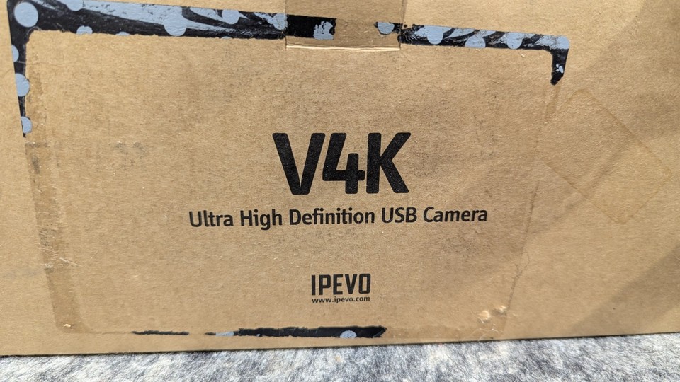 🔥New🔥 IPEVO V4K Ultra High Definition 8MP USB Document Camera Dark ...