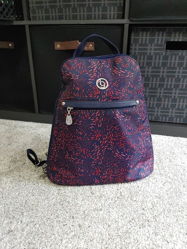 BAGGALLINI Memphis Convertible RFID Backpack Firework Print | eBay