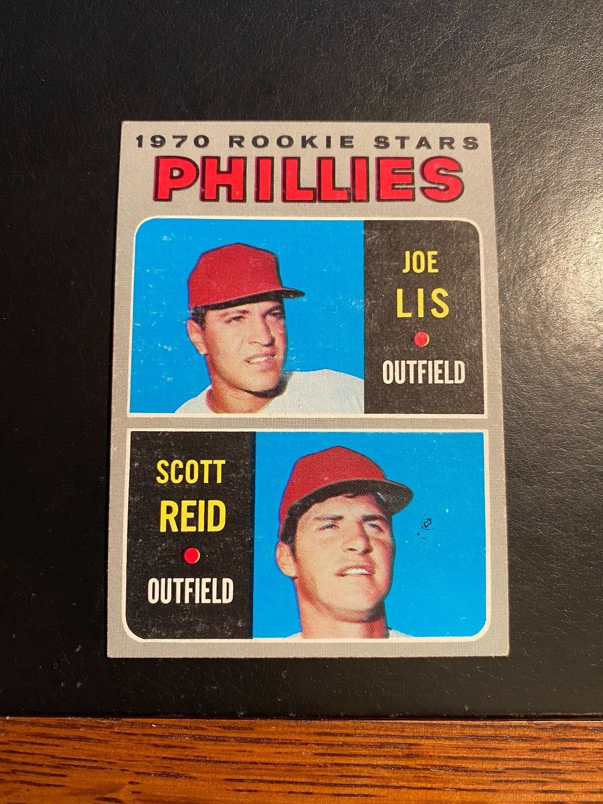 1970 TOPPS BASEBALL #56 PHILLIES ROOKIE STARS!! JOE LIS!! $1 SHIPPING ...