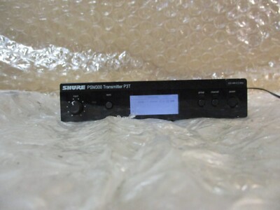 Shure PSM300 Transmitter P3T (P3T G20) 488 - 512 MHz W/O ANTENNA TESTED ...