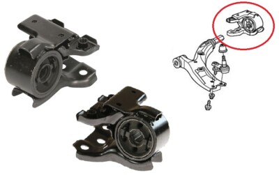 Front Lower Control Arm Wishbone Bushes Bushings for Honda CR-V CRV ...