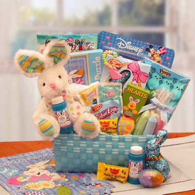 Little Cottontails Easter Activity Easter Basket for Boy | eBay