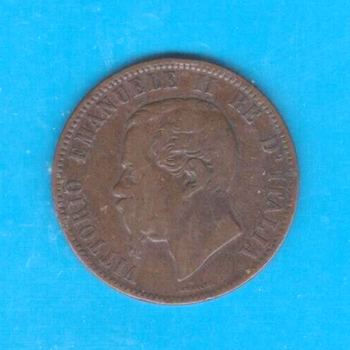 1863 -10 CENTESIMI COIN FROM ITALY IN VERY FINE CONDITION UNCLEANED | eBay