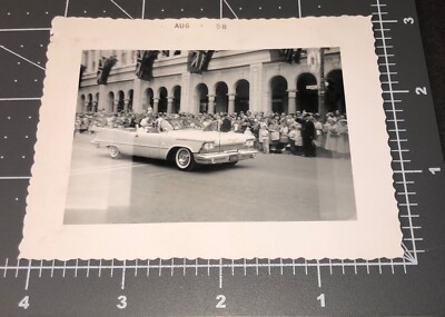1950s PRINCESS MARGARET Calgary Alberta CANADA Parade Vintage Snapshot ...