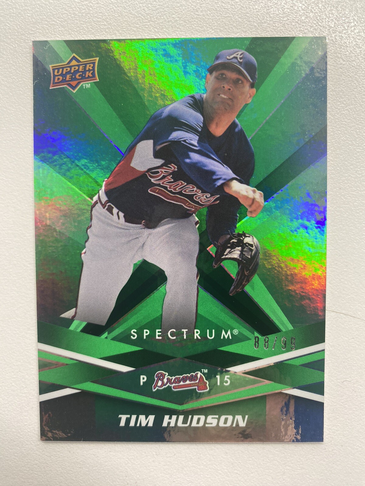 2009 Upper Deck Spectrum - Tim Hudson #7 Green /99 for sale online | eBay