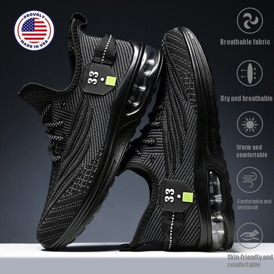 Men's Plus Size Athletic Shoes Outdoor Slip-Resistant Breathable Casual ...