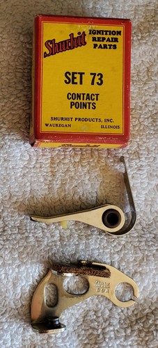 Shurhit Set 73 Contact Point Set 1937-58 Buick Packard Olds Pontiac 57 ...