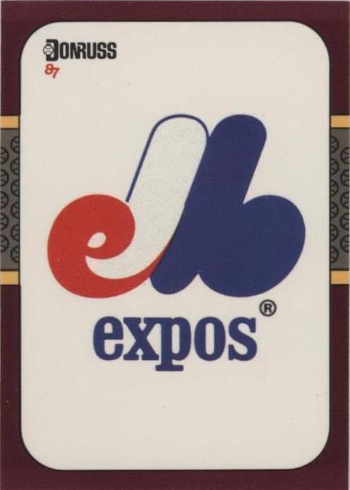 1987 Donruss Opening Day - Montreal Expos #257 for sale online | eBay