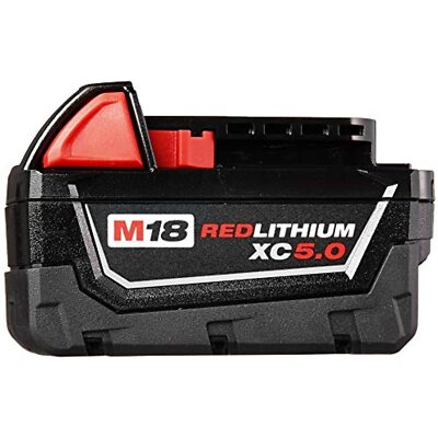 Milwaukee 48-11-1850 M18 Redlithium 5.0Ah Battery Pack - Genuine ...