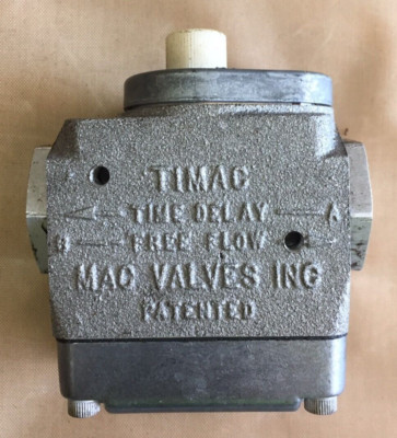 Mac Valve 71B-33 Pneumatic Time Delay Valve | eBay